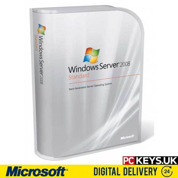 Shop for Microsoft Windows Server 2008 R2 Standard License | PC Keys £49