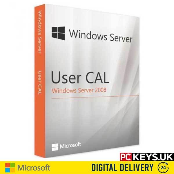 Shop for Microsoft Windows Server 2008 User CALS Client Access License ...